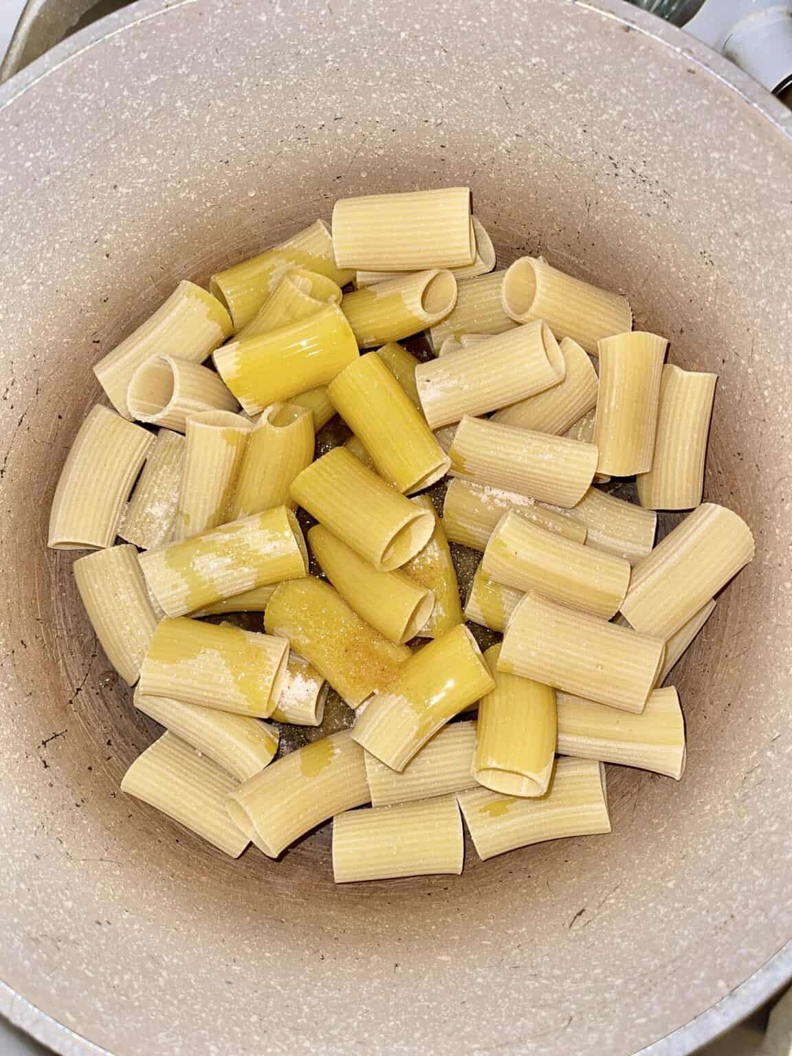 Rigatoni with Vegan Ricotta - Make Pure Thy Heart