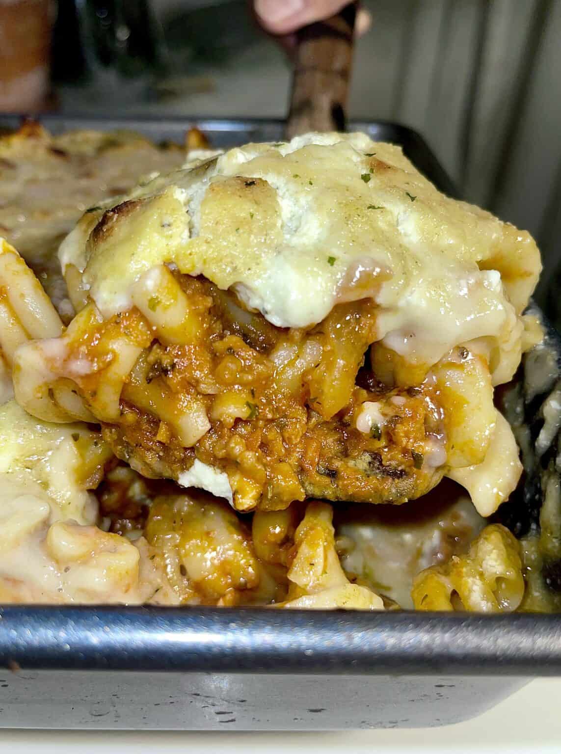 Vegan Baked Vesuvio Pasta - Make Pure Thy Heart