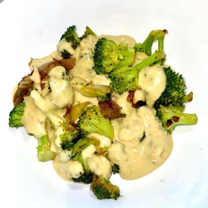 Fun Vegan Cheesy Broccoli - Make Pure Thy Heart