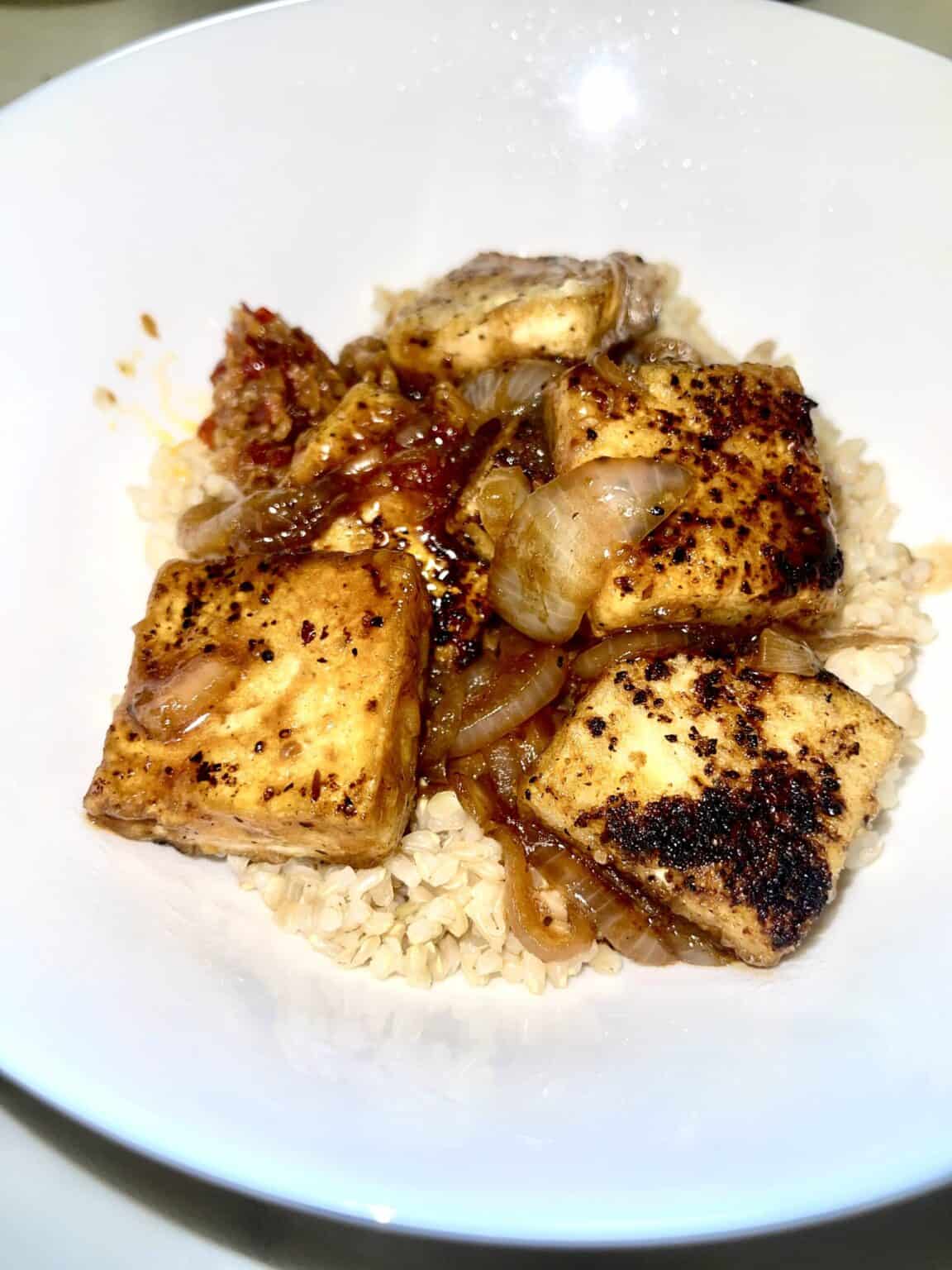 Easy Vegan Chinese Hunan Style Tofu Recipe - Make Pure Thy Heart