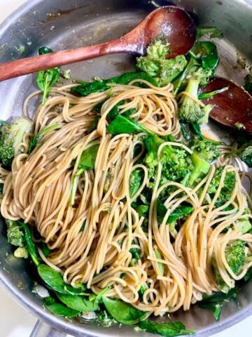 Easy & Quick Two-Step Asian-Style Spaghetti Recipe - Make Pure Thy Heart