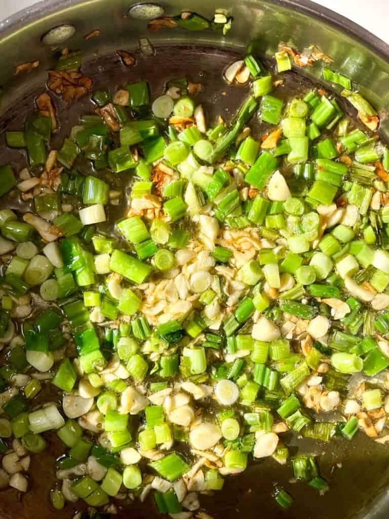 Cannellini Bean Miso Mash with Garlicky Scallion Tofu - Make Pure Thy Heart