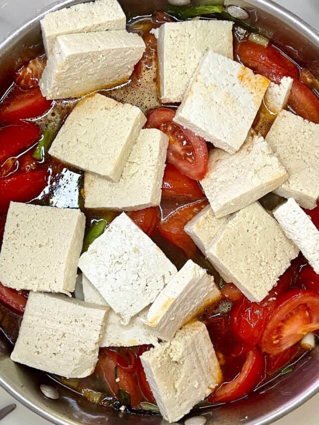 Easy Vietnamese Tomato Tofu Recipe (Vegan) - Make Pure Thy Heart