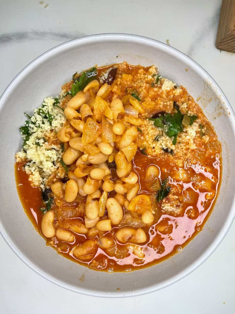 Lebanese-Inspired White Bean Stew (vegan Fasolia) - Make Pure Thy Heart