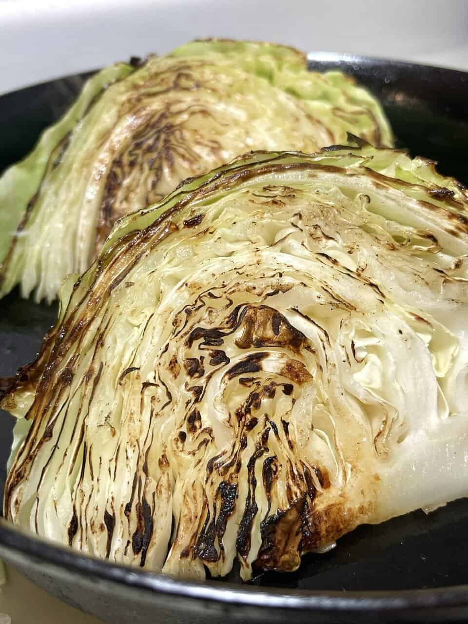 Creamy Vegan Cabbage Wedge Mushroom Recipe with Herby Panko Crunch ...