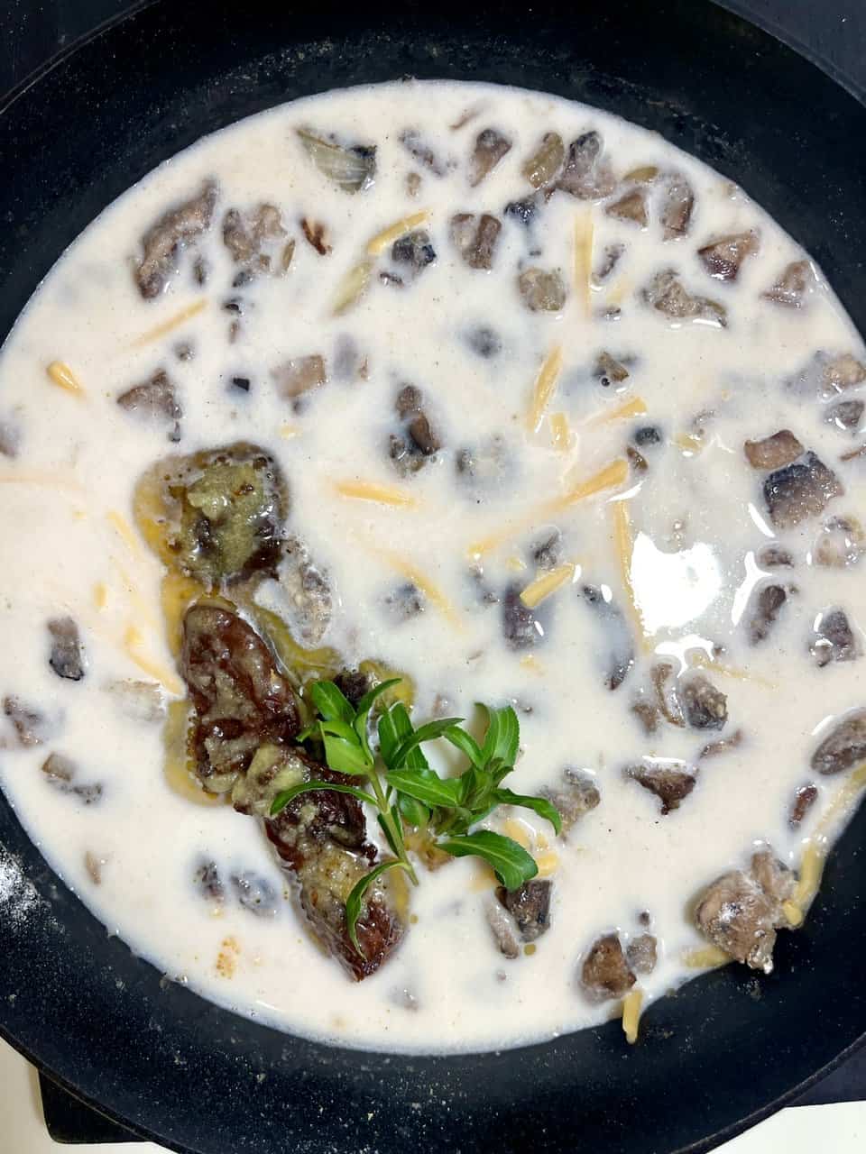 Creamy Vegan Cabbage Wedge Mushroom Recipe with Herby Panko Crunch ...